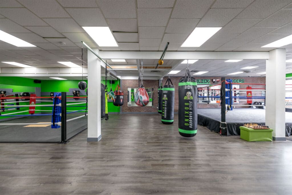 Slick Sluggers Boxing Gym in Mineola, NY with Coach Nic