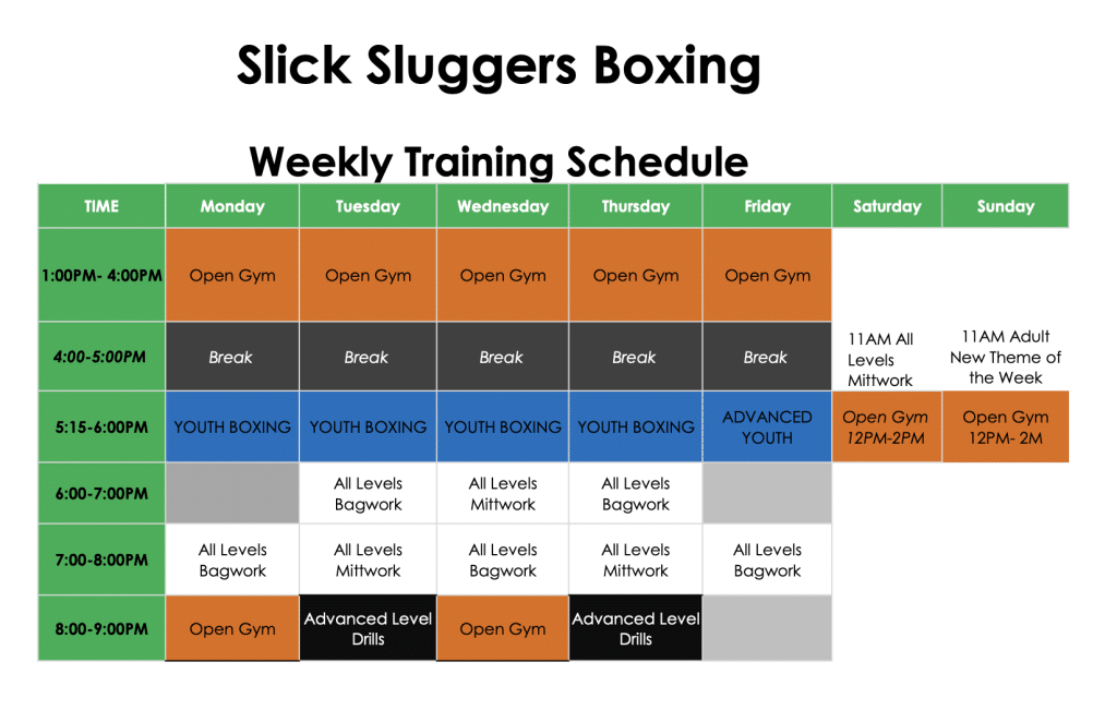 Slick Sluggers Boxing Gym in Mineola, NY with Coach Nic